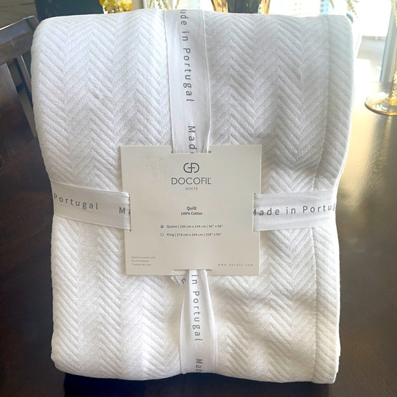 DOCOFIL | Bedding | New Docofil Queen Size Quilt 0 Cotton Color White ...